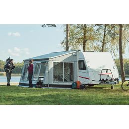 Thule Veduta Markisenzelt f&uuml;r Markise Omnistor 6200 und Omnistor 6300 4.5 Meter L&auml;nge - Markisenvorzelte & W&auml;nde