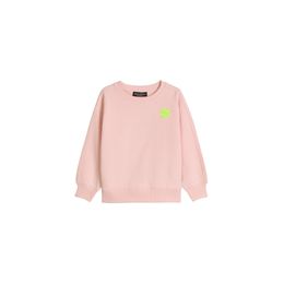 Marc O'Polo Sweatshirt MARC O'POLO "mit beidseitigen Tennisball-Highlights", M&auml;dchen, Gr. 104/110, rot, Obermaterial: 100% Baumwolle, unifarben, regular fit, Rippb&uuml;ndchen, Sweatshirts Sweatshirt