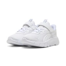 Sneaker Puma "FlexFocus Modern Sneakers Kinder", M&auml;dchen, Gr. 28.5, wei&szlig; flat light gray, Obermaterial: Textil, Synthetik. Futter: Textil. Innensohle: Textil. Laufsohle: Synthetik, Schuhe Sneaker