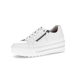Sneaker Gabor "Sneaker low", Damen, Gr. 36, wei&szlig;, Schuhe Sneaker