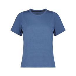 Funktionsshirt Icepeak "Icepeak T-shirt Deloit", Damen, Gr. L, marinenblau, Stoff, 95% Polyester, 5% Elasthan, normal, Shirts Funktionsshirt