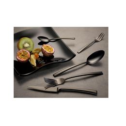 ECHTWERK Tafelbesteck "AVELINO" 30 tlg. black gl&auml;nzend