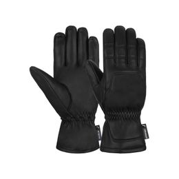 Skihandschuhe Reusch "Sense", Damen, Gr. 10, schwarz, 50% Polyester, mehrfarbig, Handschuhe, mit winddichter und atmungsaktiver Funktion