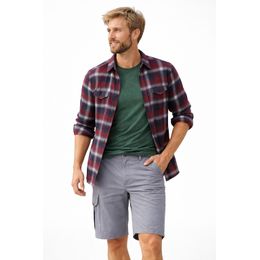 Cargobermudas LPO "Hardy Trail", Herren, Gr. S, Normalgr&ouml;&szlig;en, flint stone, Web, 93% Polyester. 7% Elasthan, regular fit ca. Mitte Oberschenkel, Hosen, Praktische Taschen, elastischer Bund
