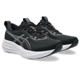Laufschuh asics "GEL-PULSE 17", Damen, Gr. 37,5, schwarz, gravel, Synthetik, Schuhe Laufschuh, f&uuml;r Stra&szlig;e und Fitnessstudio, mit FF BLAST D&auml;mpfung
