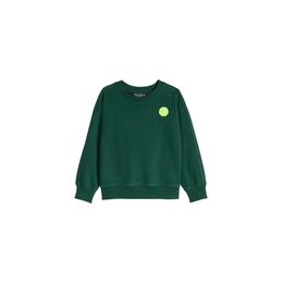 Marc O'Polo Sweatshirt MARC O'POLO "mit beidseitigen Tennisball-Highlights", M&auml;dchen, Gr. 104, grass gr&uuml;n, Obermaterial: 100% Baumwolle, unifarben, regular fit, Rippb&uuml;ndchen, Sweatshirts Sweatshirt
