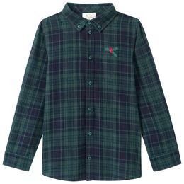 Topolino Jungen Weihnachtshemd mit Stickerei