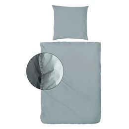 SONSTIGE Bettw&auml;sche STONEWASH grau