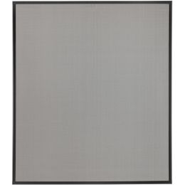 Insektenschutz-Fensterrahmen Hecht INTERNATIONAL "Basic", grau (rahmen: anthrazit gewebe: anthrazit), B:120cm H:140cm, Insektenschutzgitter
