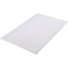 Badematte Kleine Wolke "Chrissy, Badvorleger, Badezimmer Teppich", wei&szlig;, H:10mm, Baumwolle, Badematten, Badematte, Badteppich, Uni Farben