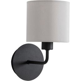NOVA LUCE Wandleuchte "BITONTO", grau, 1, &Oslash; 13cm H: 24cm, 1 Stk., Leuchten, Ohne Beleuchtung, Wandleuchte