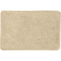 Badematte Kleine Wolke "&raquo;Scott&laquo;, Badvorleger, Badezimmer Teppich", caramel, H:12mm, Polyester, Badematten, Badematte, Badteppich, Uni Farben, weich & kuschelig