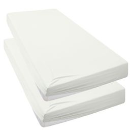 Spannbettlaken OTTO HOME "Desner", wei&szlig;, B:90cm L:200cm, Microfaser, Obermaterial: 100% Polyester, Bettlaken, Spannbettlaken, Mikrofaser, f&uuml;r Matratzen bis 20cm H&ouml;he, 100% Polyester, Bettlaken