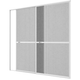 Insektenschutz-T&uuml;r Hecht INTERNATIONAL "COMFORT", wei&szlig; (rahmen: wei&szlig; gewebe: anthrazit), B:240cm H:240cm, Insektenschutzgitter, BxH: 240x240 cm, k&uuml;rzbar
