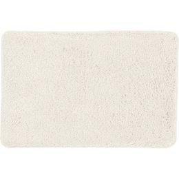 Badematte Kleine Wolke "&raquo;Scott&laquo;, Badvorleger, Badezimmer Teppich", wei&szlig;, H:12mm, Polyester, Badematten, Badematte, Badteppich, Uni Farben, weich & kuschelig