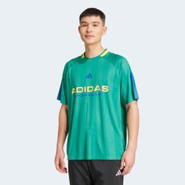 T-Shirt adidas Sportswear "HOUSE OF TIRO NATIONS PACK TRIKOT", Herren, Gr. XXL, gr&uuml;n (bold gr&uuml;n), Obermaterial: 100% Polyester, Rundhals, Shirts T-Shirt, sportlicher Stil, ohne Verschluss, aus Polyester, pflegeleicht