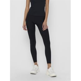 Trainingstights Only Play "ONPJANA HW TRAIN TIGHTS - NOOS", Damen, Gr. XL (42), N-Gr, schwarz, Jersey, Obermaterial: 75% Nylon, 25% Elasthan, unifarben, skinny fit kn&ouml;chellang, Hosen, mit praktischer Handytasche