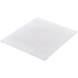 Badematte Kleine Wolke "Chrissy, Badvorleger, Badezimmer Teppich", wei&szlig;, H:10mm, Baumwolle, Badematten, Badematte, Badteppich, Uni Farben