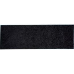 Fu&szlig;matte Astra "Proper Tex 618" Gr. 17, schwarz, B:60cm H:9mm L:180cm, Kunstfaser, Teppiche, Fu&szlig;matte, Schmutzfangmatte, auch als L&auml;ufer, waschbar, In -und Outdoor geeignet