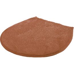 Badematte Kleine Wolke "Cotone, Badvorleger, Badezimmer Teppich", orange (terrakotta), H:17mm, Baumwolle, Badematten, Badematte, Badteppich, Uni Farben, reine Baumwolle, waschbar