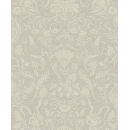 Vliestapete "Majestic Damask", beige, B:0,52m H:0m L:10m, Vlies, LOOKS by Wolfgang Joop, Tapeten, 10mx52cm