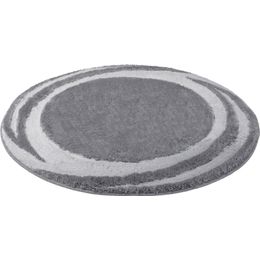 Badematte Kleine Wolke "&raquo;Mystic&laquo;, Badvorleger, Badezimmer Teppich", anthrazit, H:25mm, Polyacryl, Badematten, Badematte, Badteppich, modernes Design, Hoch-Tief Effekt, rechteckig & rund