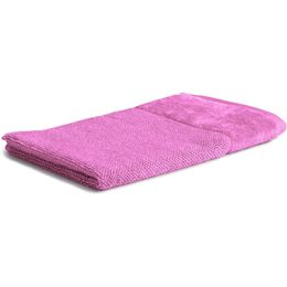 M&ouml;ve G&auml;stehandtuch M&Ouml;VE "Bamboo Luxe", lila (berry), B:30cm L:50cm, Walkfrottier, Obermaterial: 60% Baumwolle, 40% Viskose, Handt&uuml;cher, besonders weich & volumin&ouml;s