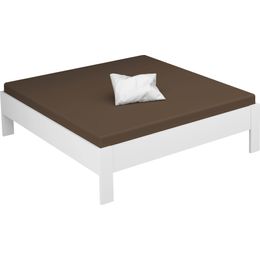 Futonbett Rauch "Aditio", wei&szlig;, B:186cm H:50cm L:208cm, Betten, Futonbett, ohne Kopfteil