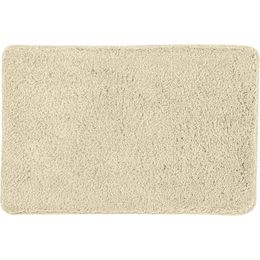 Badematte Kleine Wolke "&raquo;Scott&laquo;, Badvorleger, Badezimmer Teppich", natur, H:12mm, Polyester, Badematten, Badematte, Badteppich, Uni Farben, weich & kuschelig