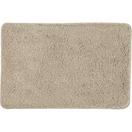 Badematte Kleine Wolke "&raquo;Scott&laquo;, Badvorleger, Badezimmer Teppich", taupe, H:12mm, Polyester, Badematten, Badematte, Badteppich, Uni Farben, weich & kuschelig