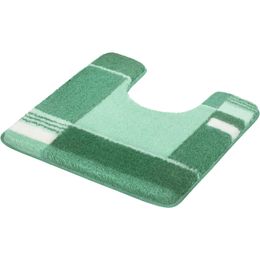 Badematte Kleine Wolke "Padova, Badvorleger, Badezimmer Teppich", gr&uuml;n (maledivia), H:20mm, Kunstfaser, Badematten, Badematte, Badteppich, modernes Design, mit Bord&uuml;re, Kundenliebling