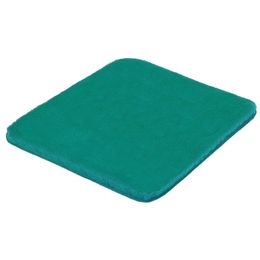 Badematte Kleine Wolke "Cony, Badvorleger, Badezimmer Teppich", petrol, H:25mm, Polyester, Badematten, Badematte, Badteppich, Fell-Optik, Uni Farben, besonders weich & kuschelig