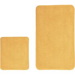 Badematte Kleine Wolke "RELAX, Badvorleger, Badezimmer Teppich", mimose, H:30mm, Polyacryl, Badematten, Badematte, Badteppich, meliert, rechteckig, rund & als Set erh&auml;ltlich