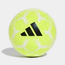 Fu&szlig;ball adidas Performance "STARLANCER CLB" Gr. 5, gelb (solar gelb, wei&szlig;, schwarz), B&auml;lle, 5, 0,4 g, Synthetik, B:22,3cm H:17,3cm T:22cm