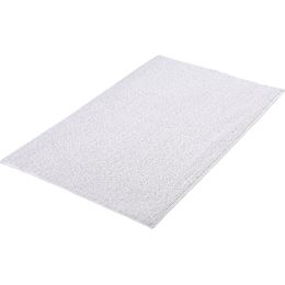 Badematte Kleine Wolke "Chrissy, Badvorleger, Badezimmer Teppich", wei&szlig;, H:10mm, Baumwolle, Badematten, Badematte, Badteppich, Uni Farben