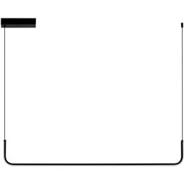 NOVA LUCE Pendelleuchte "STRITA", schwarz, 1, H: 150cm, 1 Stk., Leuchten, Pendelleuchte