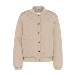 Wintermantel Cream "Jacke CRArwen", Damen, Gr. 46, grau (silber mink), Obermaterial: 100% Polyester PES., M&auml;ntel Wintermantel