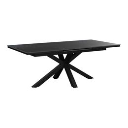 Ambia Garden Gartentisch, Grau, Metall, Stein, rechteckig, eckig, 200x260x76 cm, ausziehbar, Gartenm&ouml;bel, Gartentische, Gartentische ausziehbar
