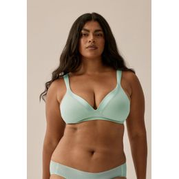 Naturana Damen B&uuml;gelloser BH "The Wednesday", Gr. 75aquamenta, Obermaterial: 89% Polyamid, 11% Elasthan. Futter: 100% Polyester. Miedereinsatz: 92%