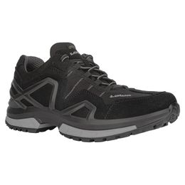 Wanderschuh Lowa "GORGON GTX", Herren, Gr. 42,5, schwarz (schwarz, anthrazit), Synthetik, Textil, Schuhe Wanderschuh, wasserdicht dank Gore-Tex Membrane