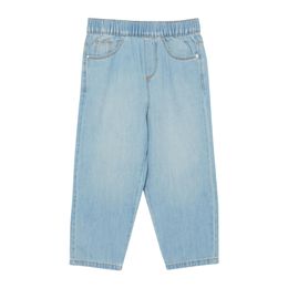 Bequeme Jeans s.Oliver JUNIOR, M&auml;dchen, Gr. 122, N-Gr, blau, Denim/Jeans, Obermaterial: 100% Baumwolle, unifarben, Jeans