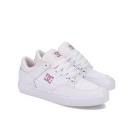 Sneaker DC Shoes "Onyx", Damen, Gr. 10(42), wei&szlig;, lavender, Obermaterial:89, 4% Leder, 1, 8% Synthetik, 8, 8% Polyester;, Schuhe Sneaker