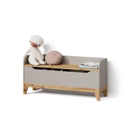 SPIELZEUGTRUHE Malia Cashmere/Artisan 107.2 x 50 cm mit Sitzbank