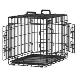 FEANDREA S-XXXL Hundek&auml;fig mit 2 T&uuml;ren 61 cm, 43,5 cm, 50,5 cm