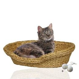 Rohrschneider &reg; Komfortables Katzenk&ouml;rbchen mit Kissen