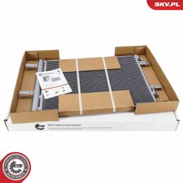 ESEN SKV Kondensator, Klimaanlage 86skv214 f&uuml;r Vaughall Citro&euml;n Peugeot DS TOYOTA