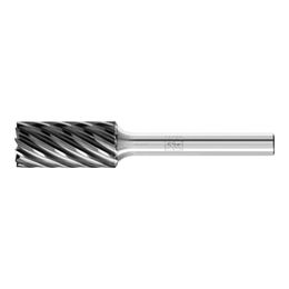 Pferd TOOLS Hartmetall Hochleistungsfr&auml;sstift INOX Zylinder ZYAS stirnverzahnt &Oslash; 12x25mm Schaft-&Oslash; 6mm HICOAT Stahl (21100581)