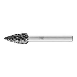 Pferd TOOLS Hartmetall Hochleistungsfr&auml;sstift STEEL Spitzbogen SPG &Oslash; 10x20mm Schaft-&Oslash; 6 mm HICOAT Stahl (21122690)