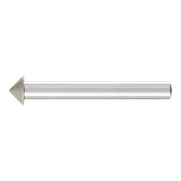 Pferd TOOLS Diamant-Schleifstift Spitzkegel &Oslash;10x90&deg; Schaft&Oslash;6 mm D64 (fein) zum Anfasen/Entgraten/Senken (36476124)