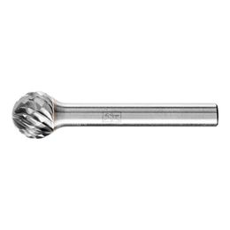 Pferd TOOLS Hartmetall Hochleistungsfr&auml;sstift ALLROUND Kugel KUD &Oslash; 12x10mm Schaft-&Oslash; 6 mm universal grob (21001008)
